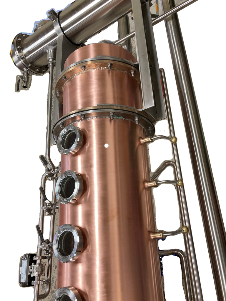 Continuous columns distillation system | Custom designed columns