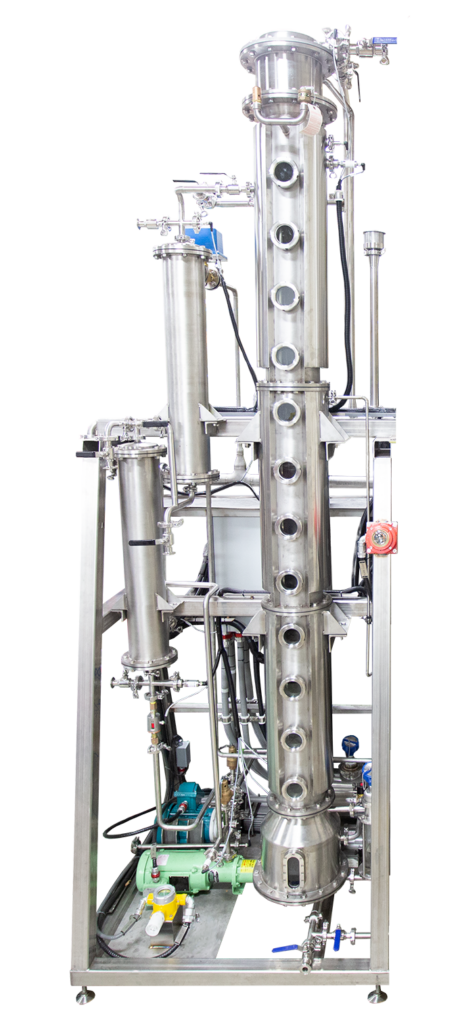 Continuous columns distillation system | Custom designed columns