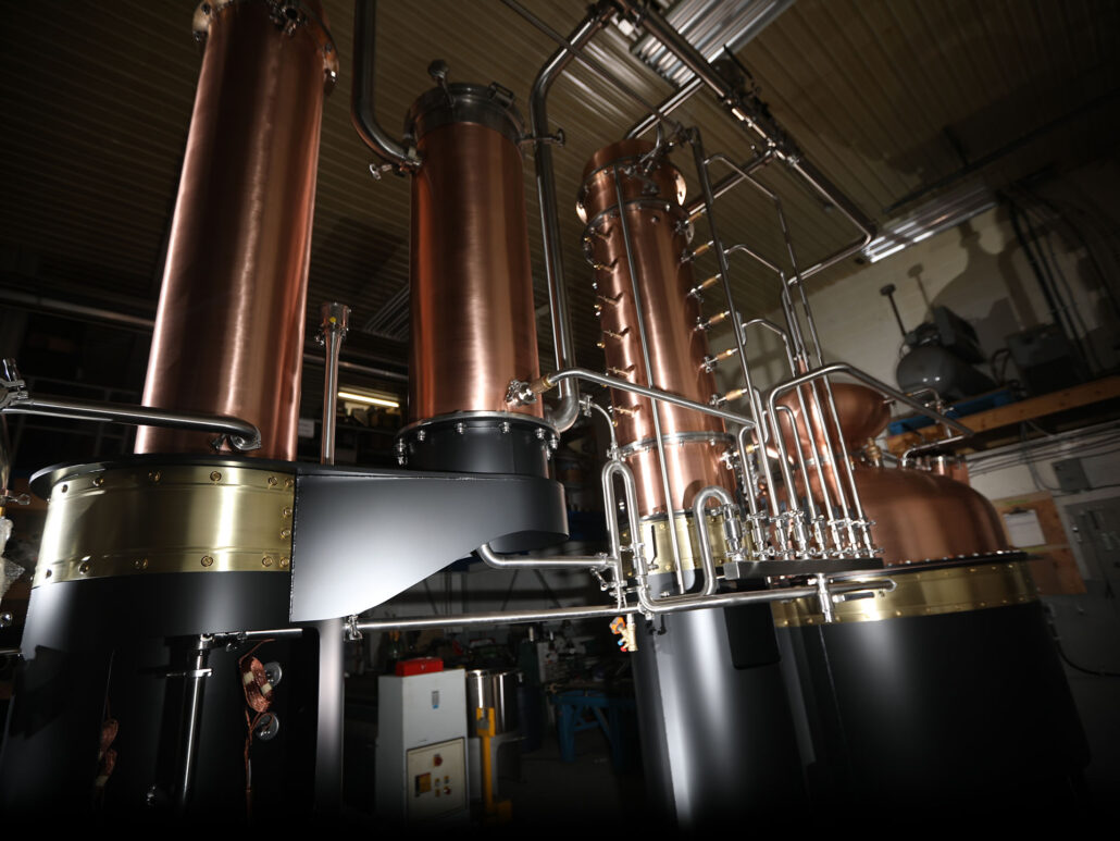 Hybrid stills manufactured by Revival Stillworks