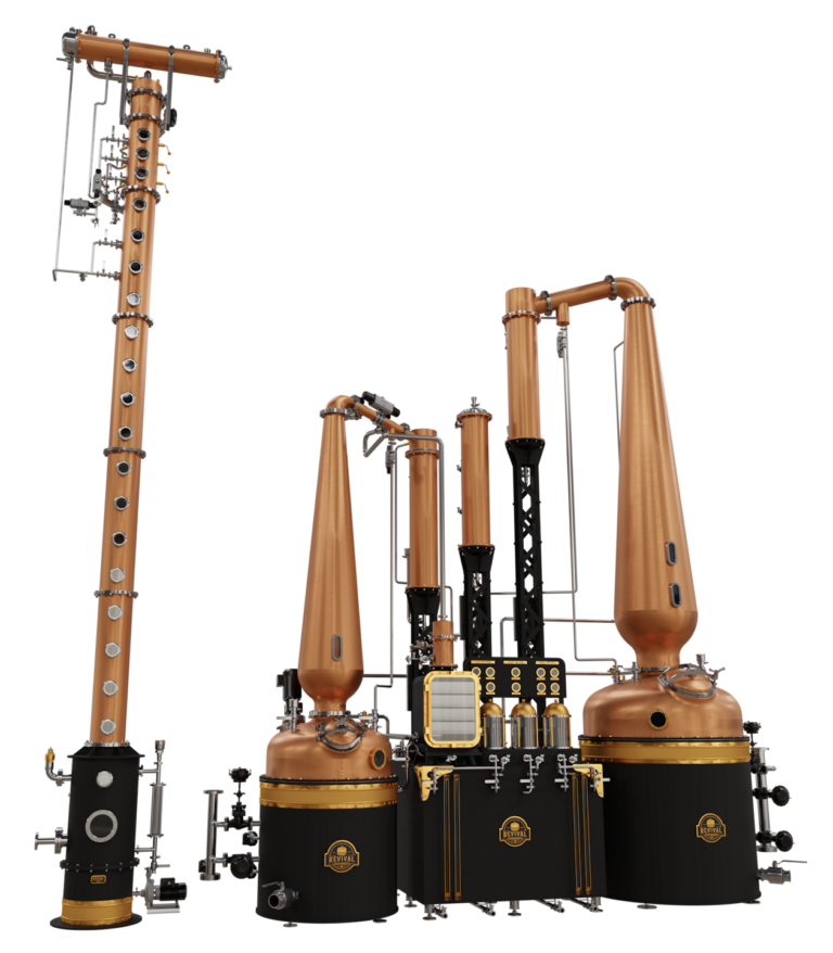 Continuous columns distillation system | Custom designed columns